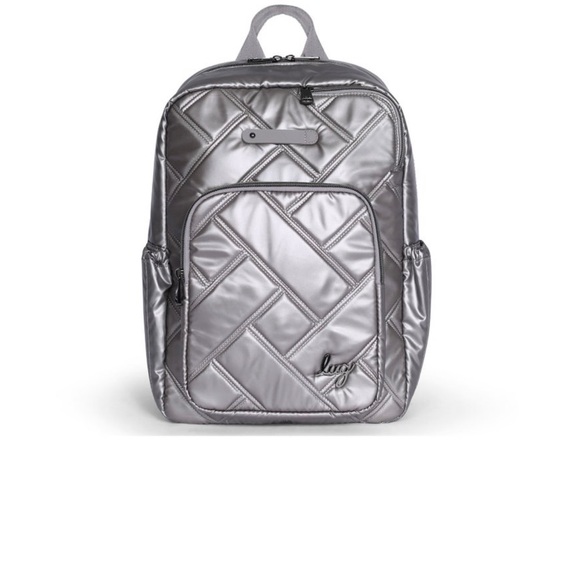 lug | Bags | Lug Roadster Backpack Metallic Pearl Nwt | Poshmark